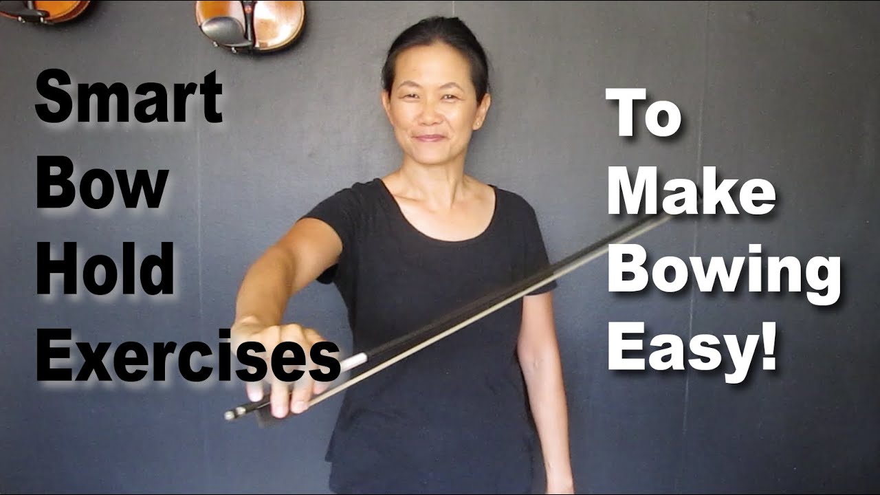 Make Bowing Easy with These Bow Hold Exercises!