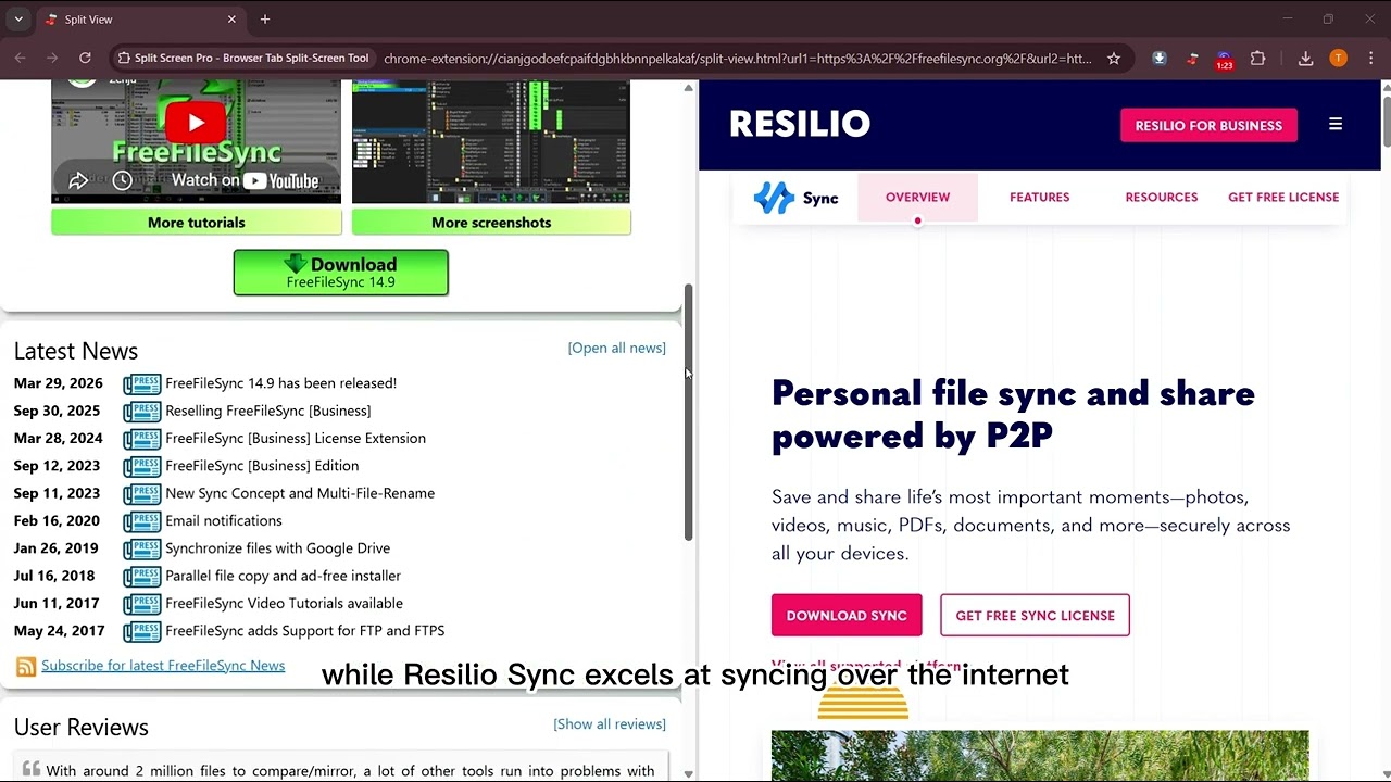 FreeFileSync vs Resilio Sync – The Real Differences