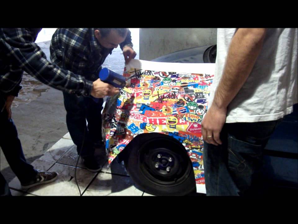 Sticker Bomb and the Geeky Art of Cartoon Car Wrapping - autoevolution