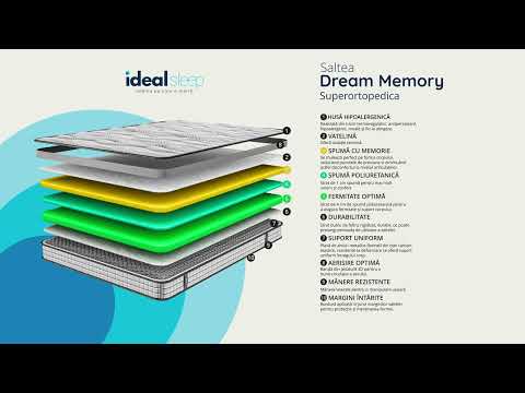 Prezentare video: Saltea pat Ideal Sleep Dream Memory