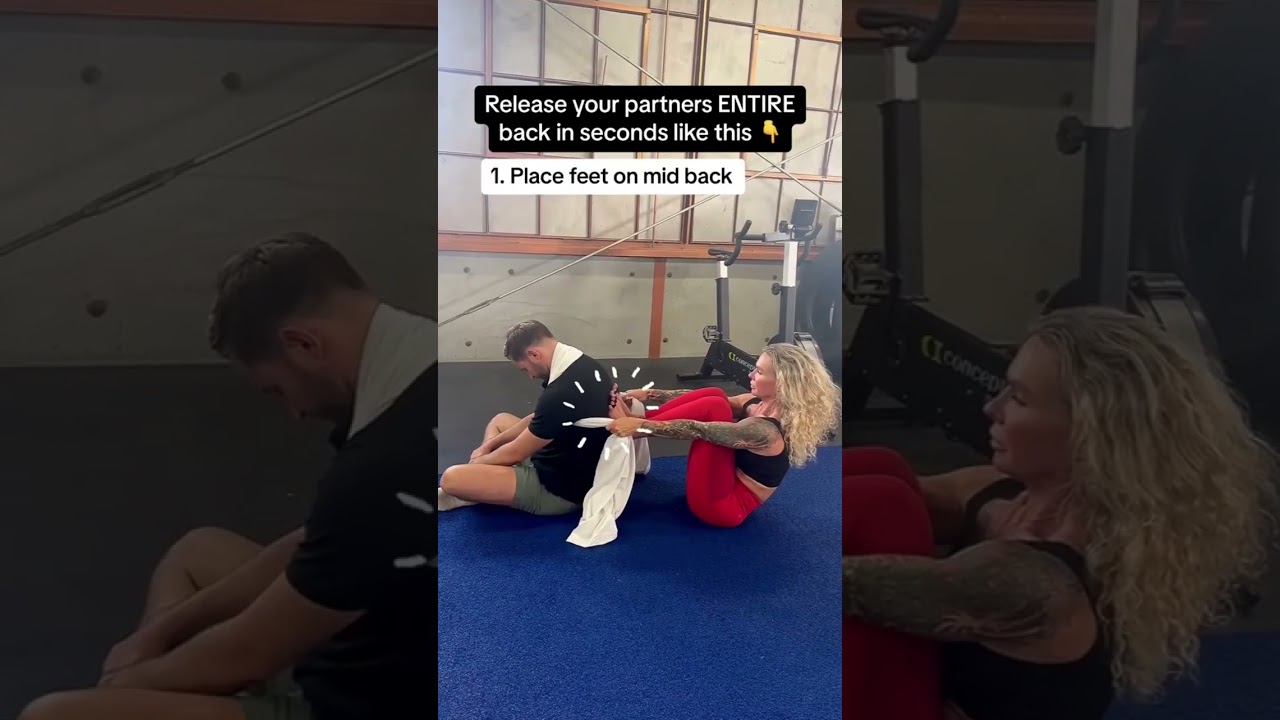 Release your partners ENTIRE BACK in SECONDS