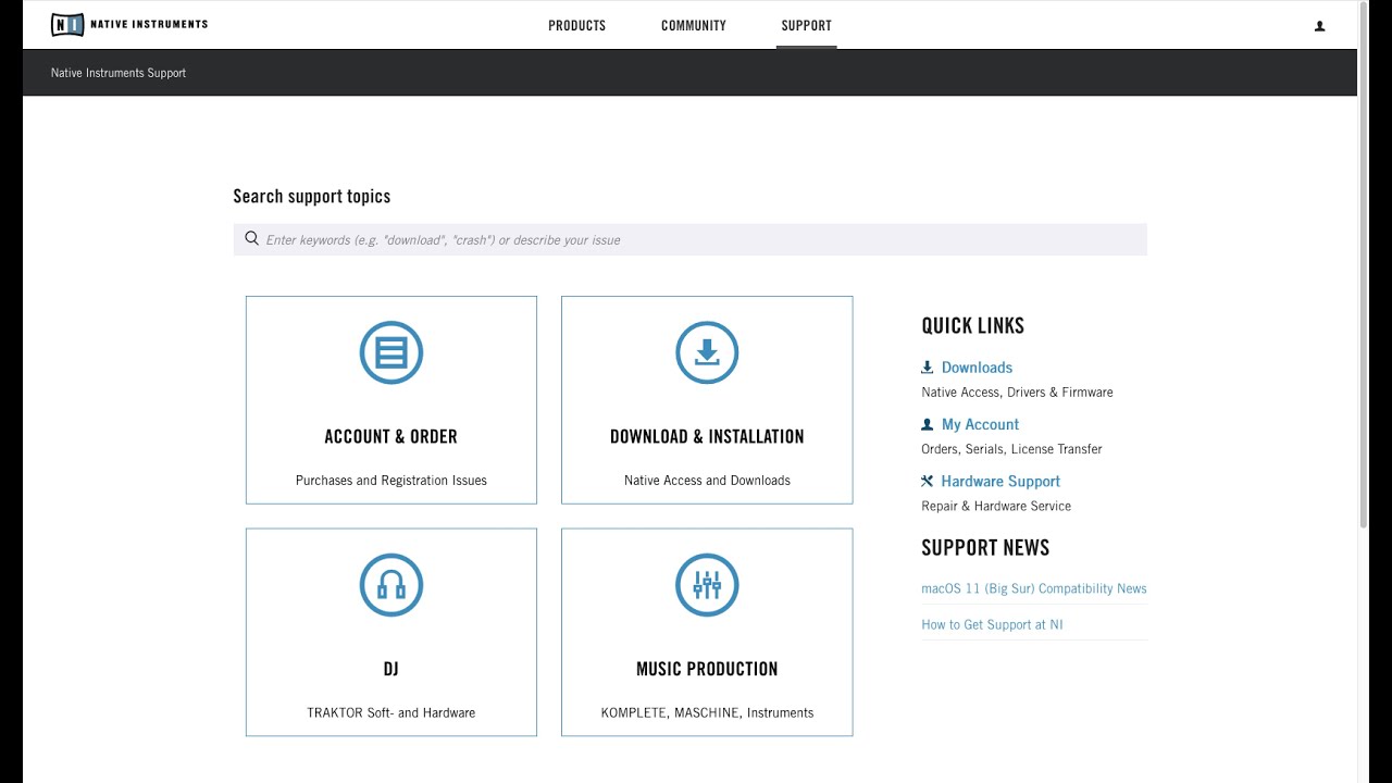 How to Use the NI Help Center and Contact Support