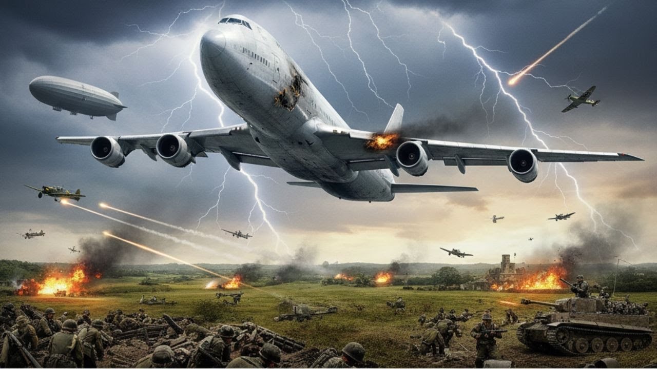 Time Travel to 1940 | Flight World War II | Full Movie