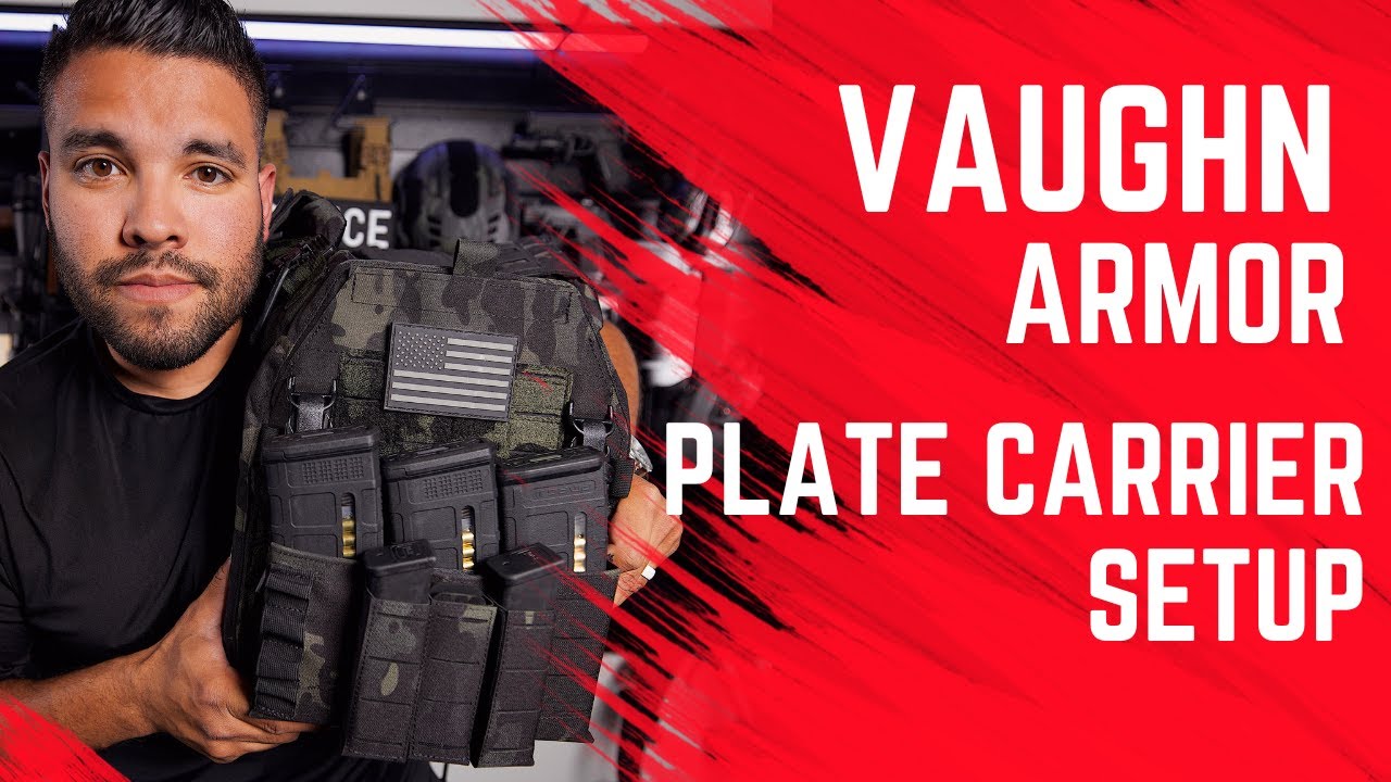 My New Plate Carrier Setup - Multi Black - Vaughn Armor PC