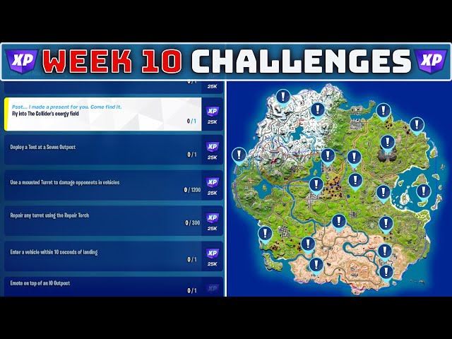 Fortnite Chapter 3 Season 2 Week 10 challenges leaked: Full list and ...