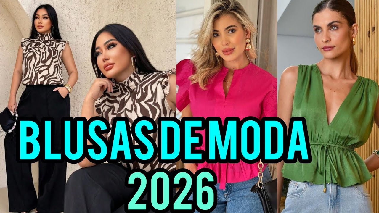 🔥Trendy Blouses 2026 | All the Trendy Blouses for Spring/Summer 2026💖👑