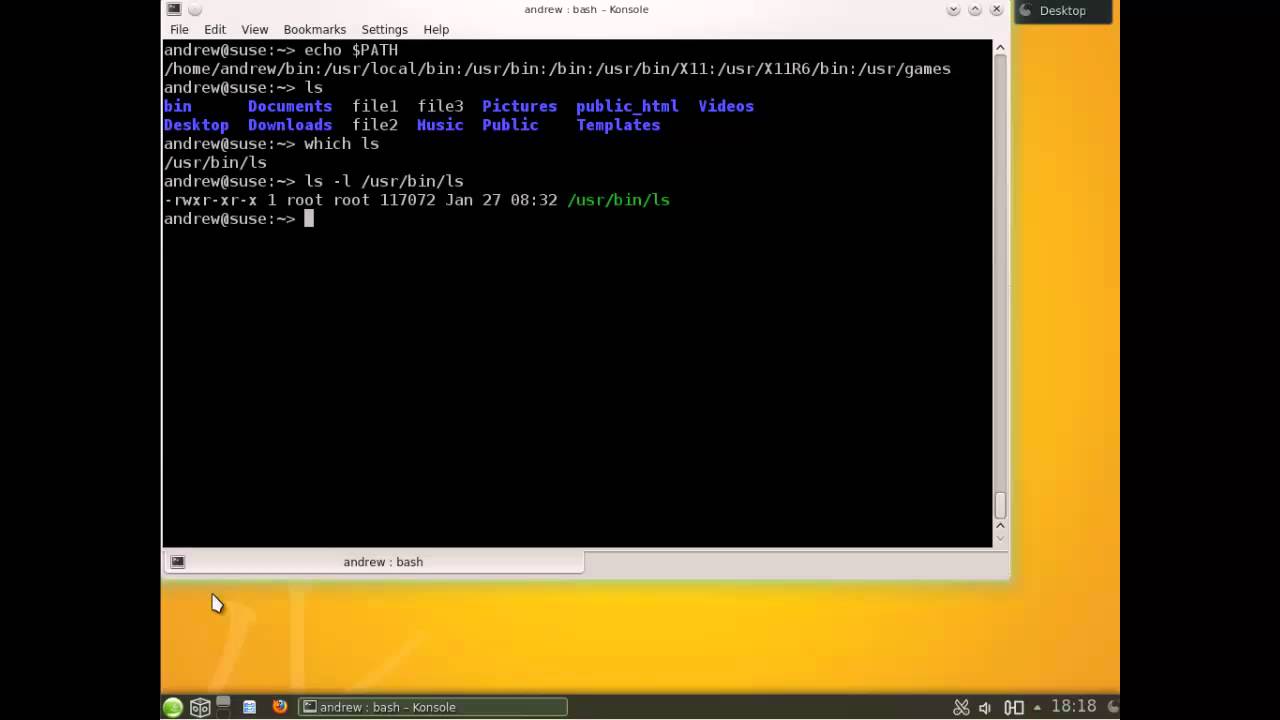Linux Essentials L02.1 Command Line Basics