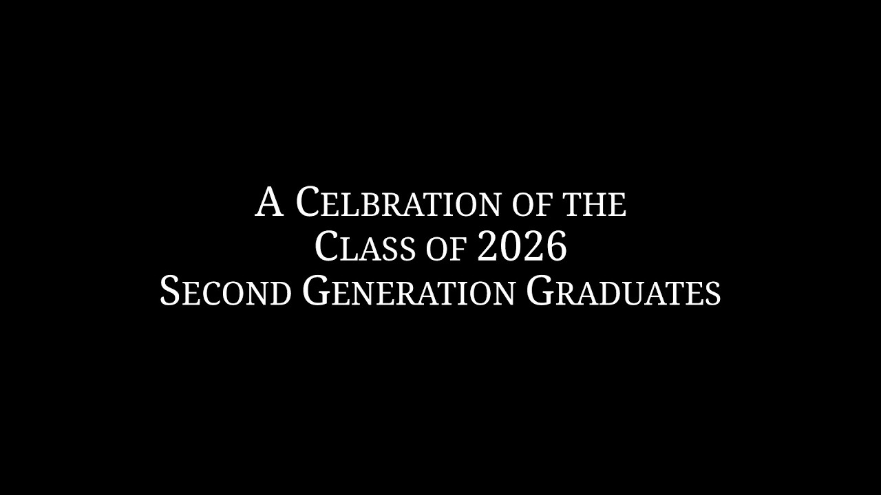 2026 Second Generation Alumni