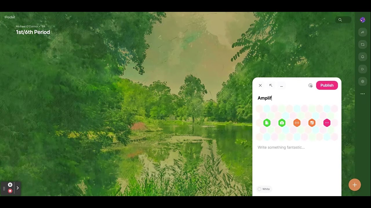 How to Post in Padlet
