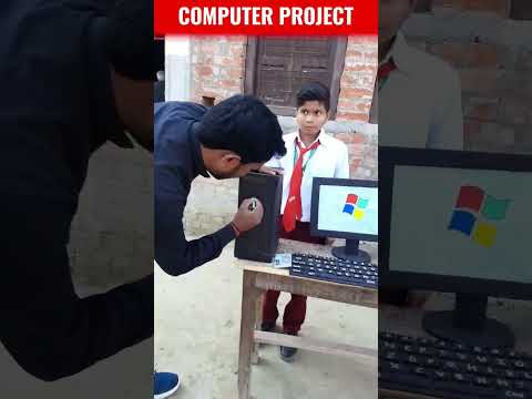 🎯 Viral Computer Project 👩💻🔥|| #shorts #trending #computer #short #school #viral #pc #love