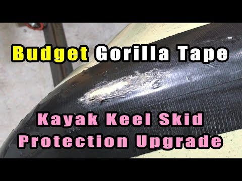 Gorilla Tape Kayak Keel Skid Protection Upgrade | Florida Fish Hunter