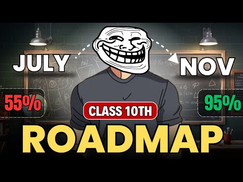 Class 10th : June to November Roadmap 🔥 | class 10 roadmap 2025-26 | Complete syllabus in 5 Months
