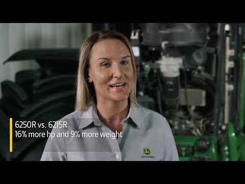 New John Deere 6230R and 6250R Tractors