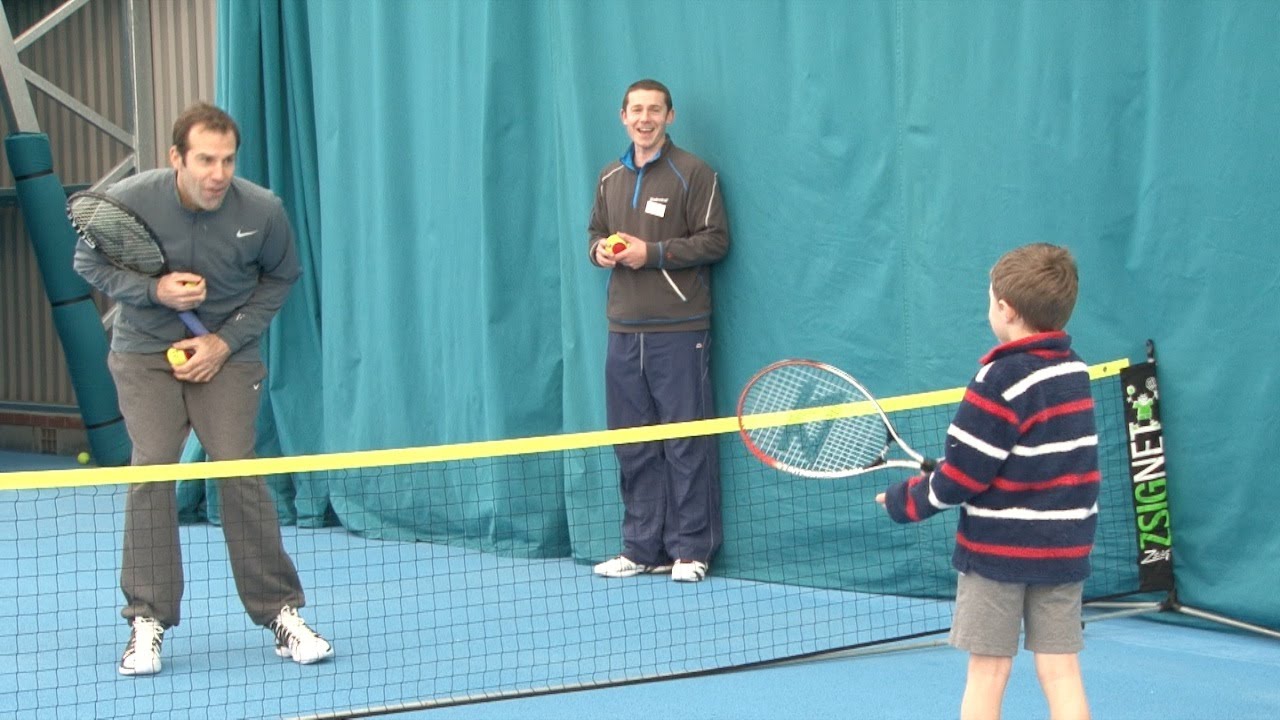VIDEO: Watch hilarious moment tennis star Greg Rusedski is hit where it ...