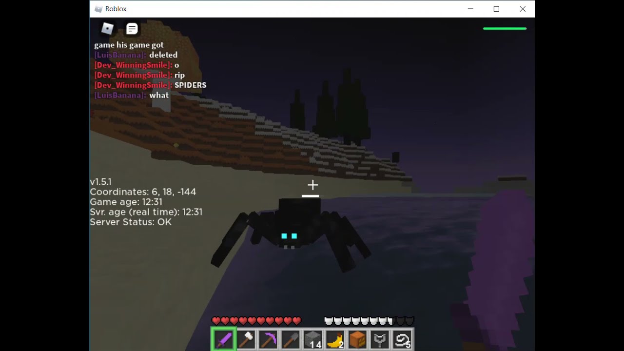 VoxelCraft - Spiders!