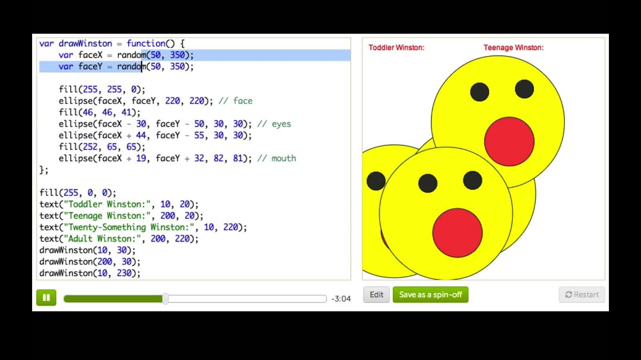 Function Parameters | Computer Programming | Khan Academy