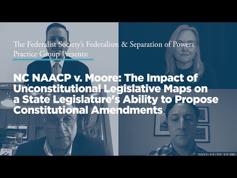 NC NAACP v. Moore: Unconstitutional Legislative Maps and Constitutional Amendments