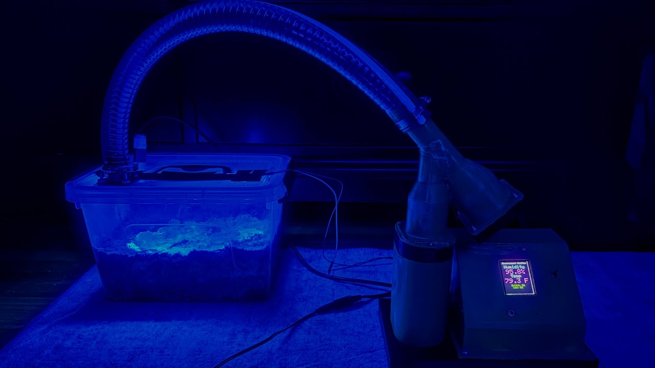 DIY Automated Mushroom Grower