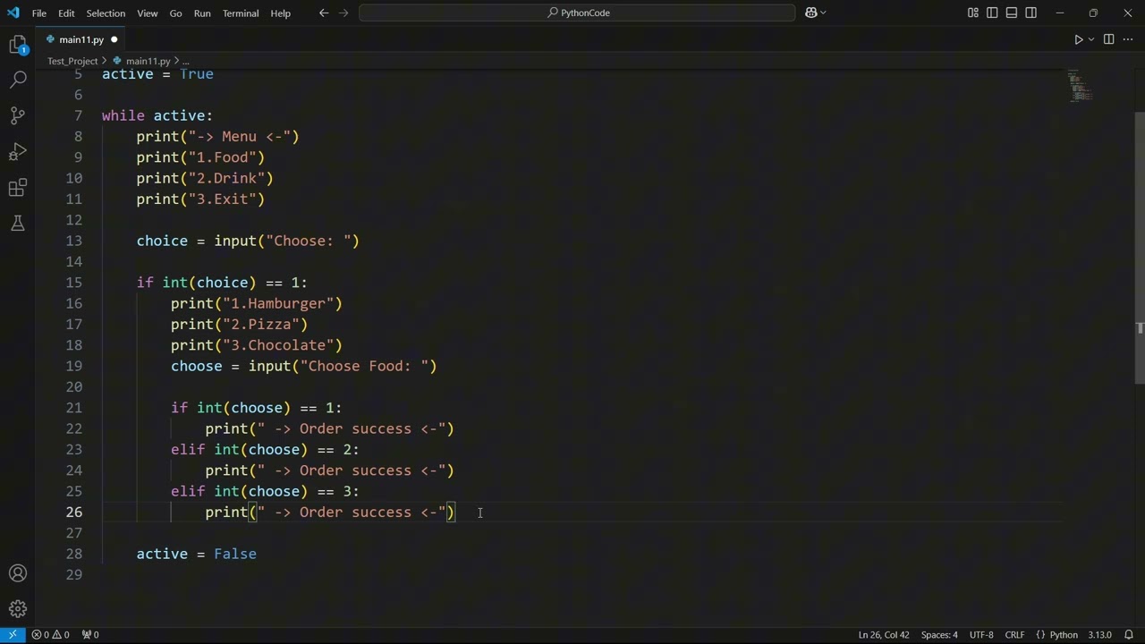 9. Python - Exercise (Vending Machine)