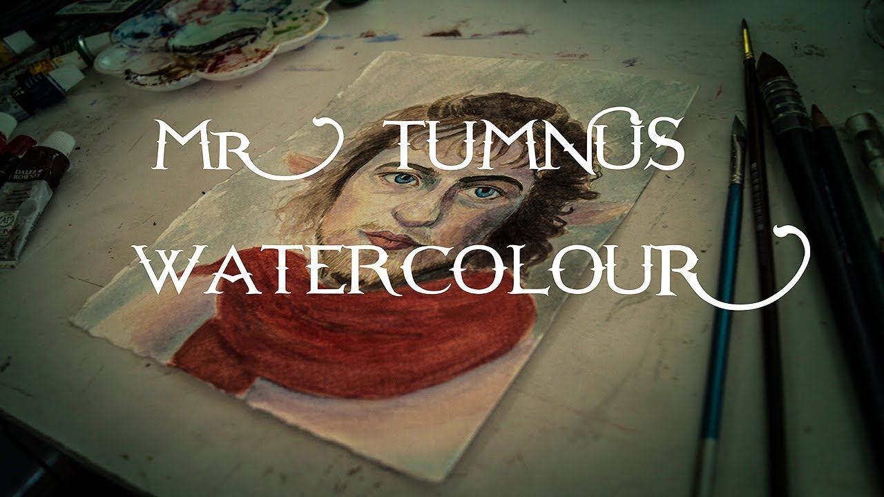 Mr. Tumnus - Watercolour