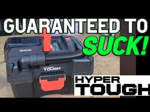 Hyper Tough 20 Volt Brushless Vacuum | Is it Worth $79?