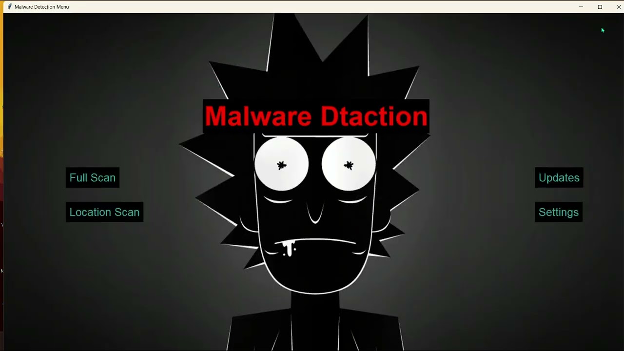 Python Project with source code (Malware Detection Project)