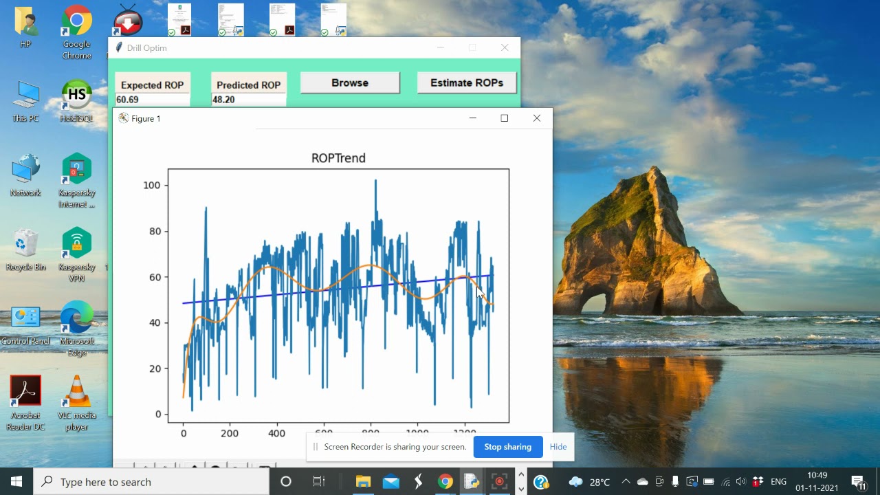 ML approach to Drilling Data
