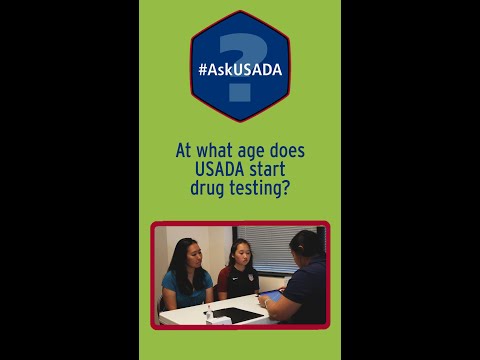 #AskUSADA - At What Age Does USADA Start Drug Testing?