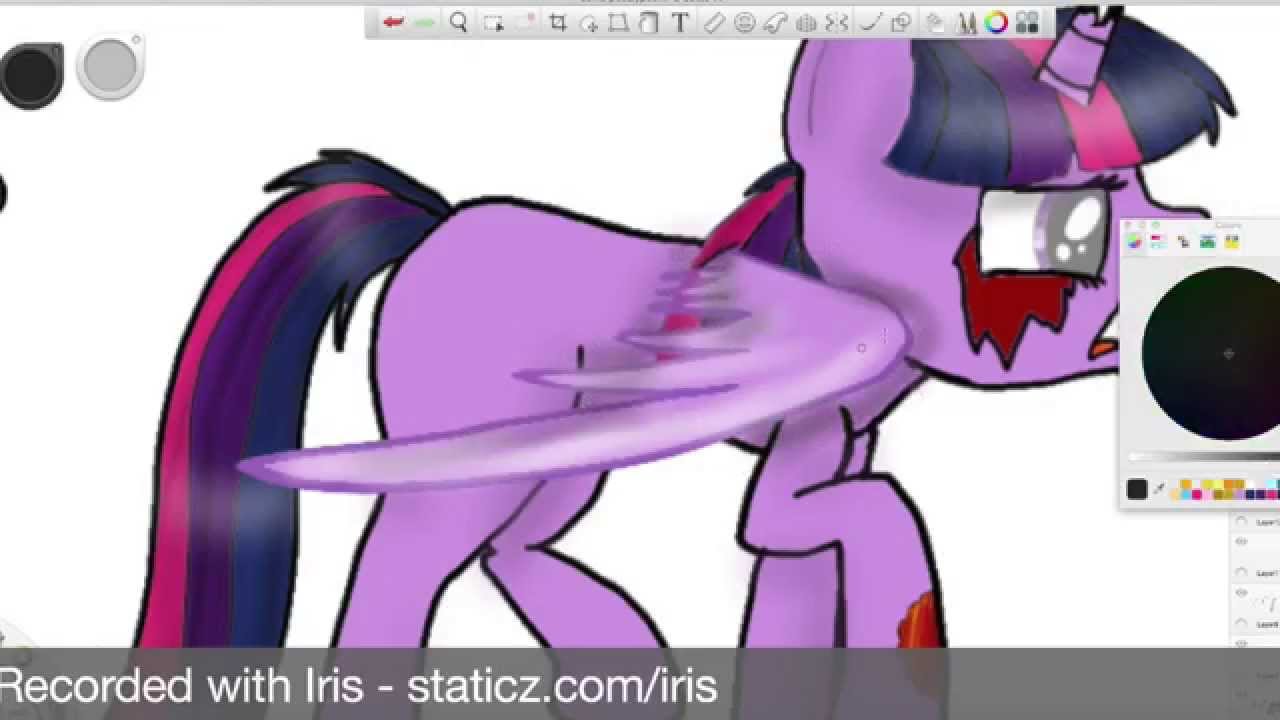 Unicorn Zombie Apocalypse - Speedpaint