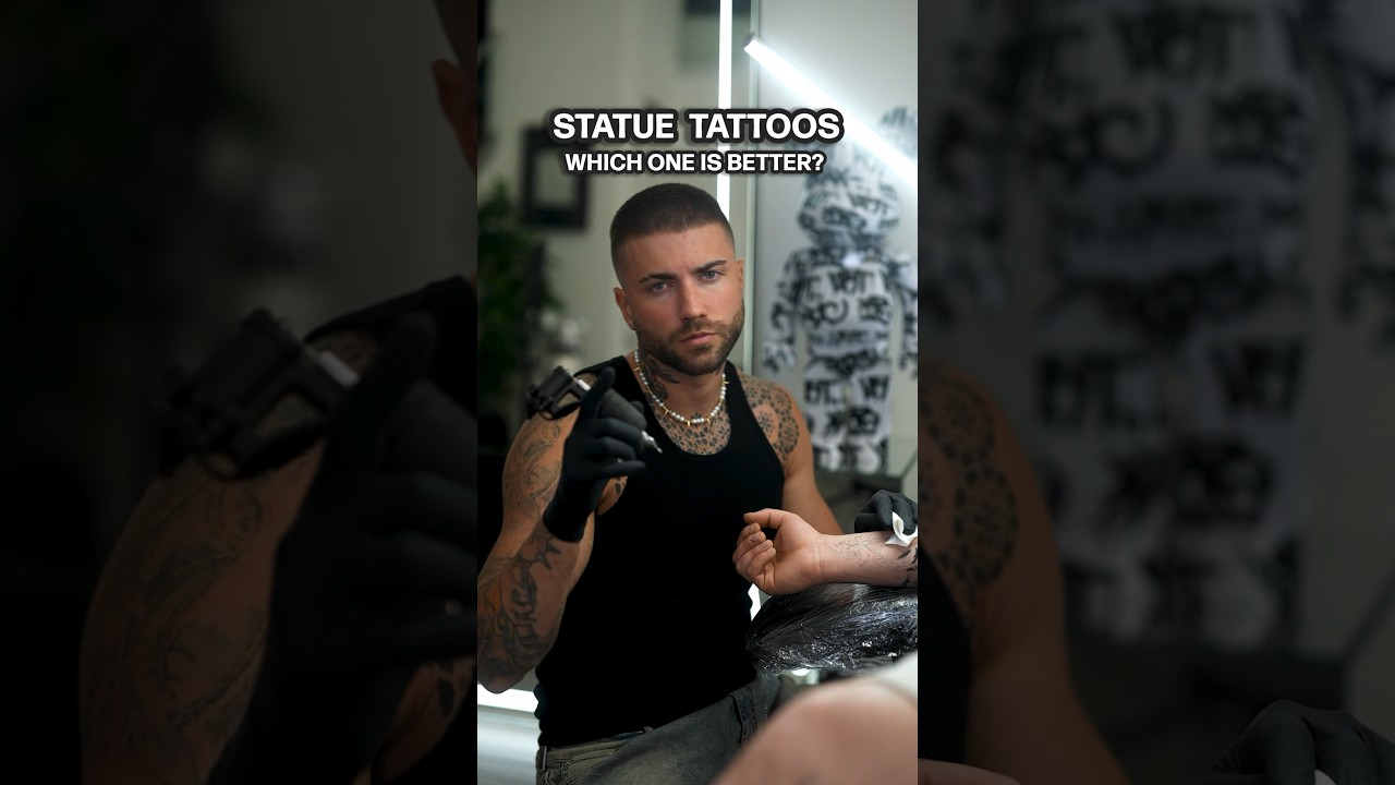 Statue-Style Tattoos 🗿- Which one is Better? 1-3