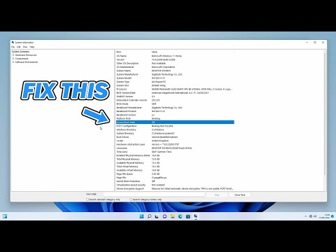 How To Enable TPM and UEFI/GPT Secure Boot | Gigabyte B450 Ryzen ...