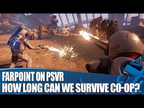Farpoint PS VR Co-op Gameplay - How Long Can We Survive?