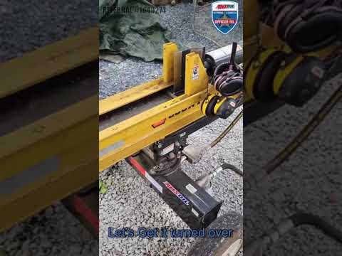 FIRING Up the County Line Log Splitter