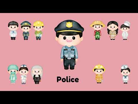 Jobs and Professions for Kids π©ββοΈπ¨βπ | Learn Occupations with Fun Pictures!