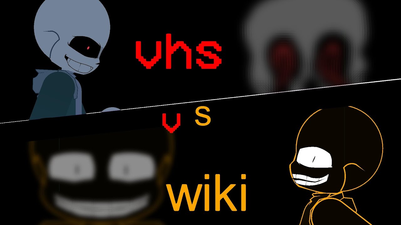 wiki vs vhs sans (Sticknodes collab animation)