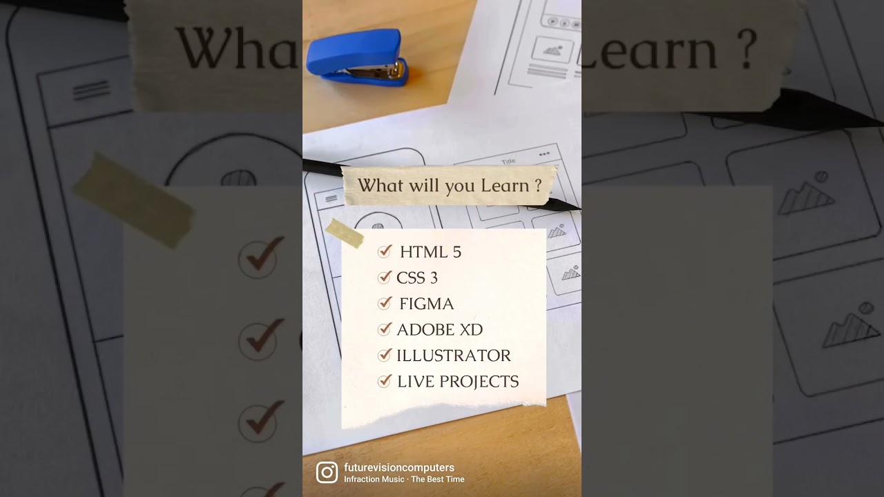 Check out this awesome #uiuxdesign course from @futurevisioncomputers Surat | Graphic Designing