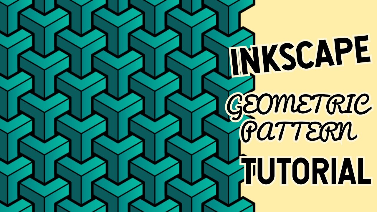 Inkscape Tutorial : Simple Geometric Pattern Design