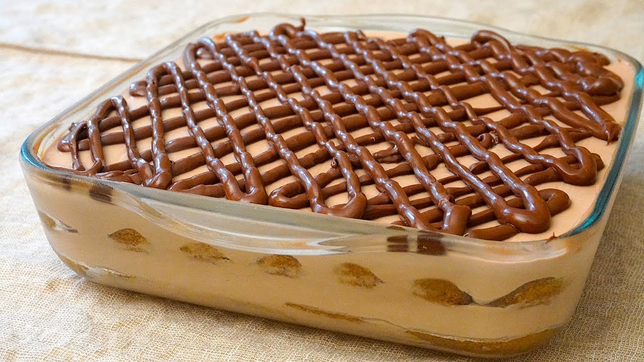 Nutella Tiramisu Recipe – Best Cooking recipes In the world