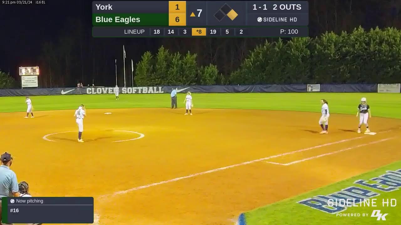 York vs Clover High School Softball (2024.03.21)