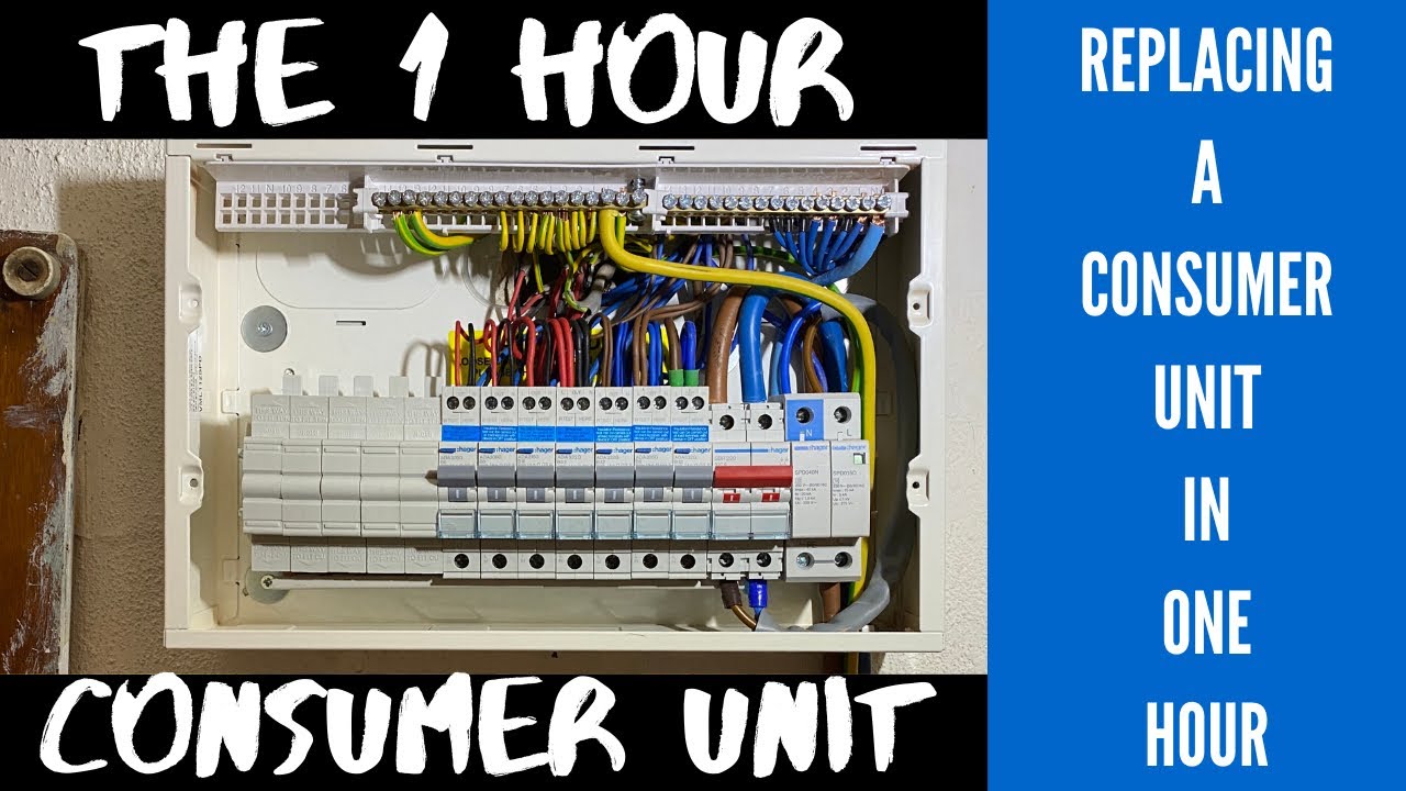 The 1 Hour Consumer Unit Replacement