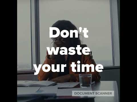 Document scanner - PDF & Word