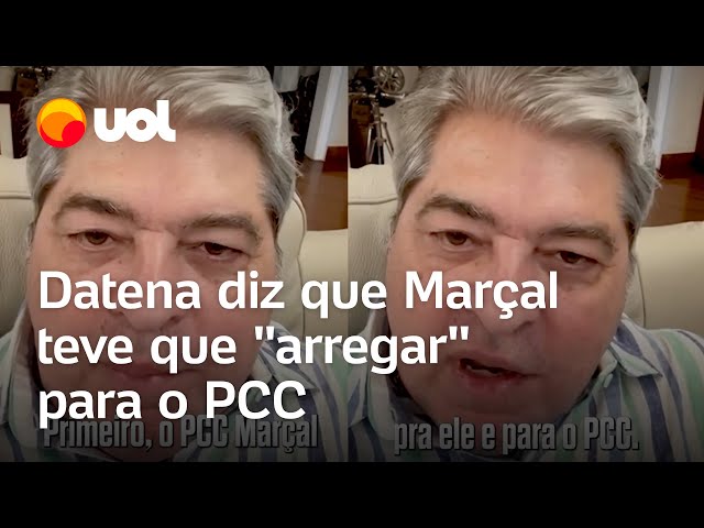 Datena diz que Marçal teve que 'arregar' para Avalanche e para PCC