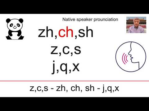 how to pronounce zh ch sh in Chinese