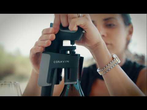 Pour and Preserve Wine with Coravin Model One Black (French)