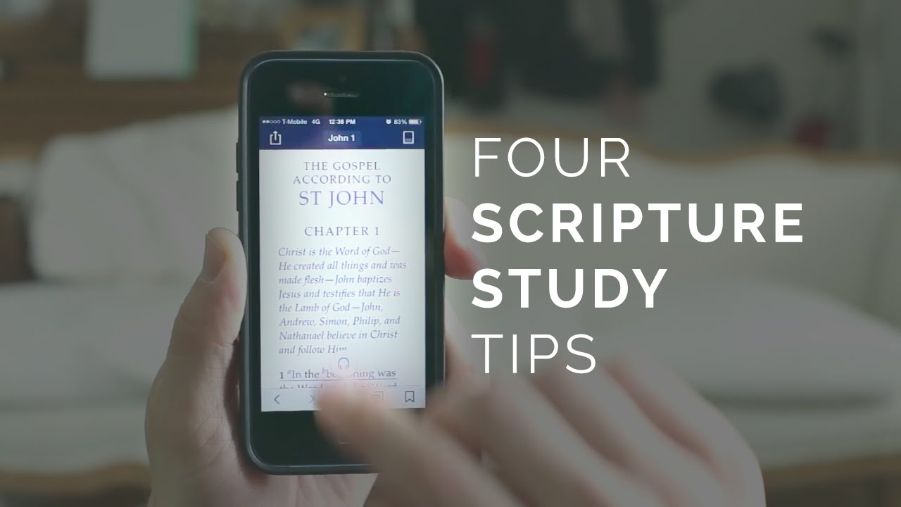 4 SCRIPTURE STUDY TIPS - #LDSBC