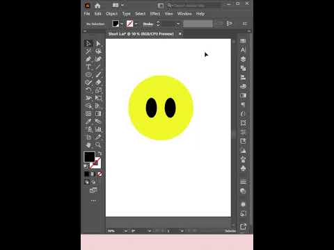 Smile Icon Emoji illustration #short #shortvideo #Smileemoji