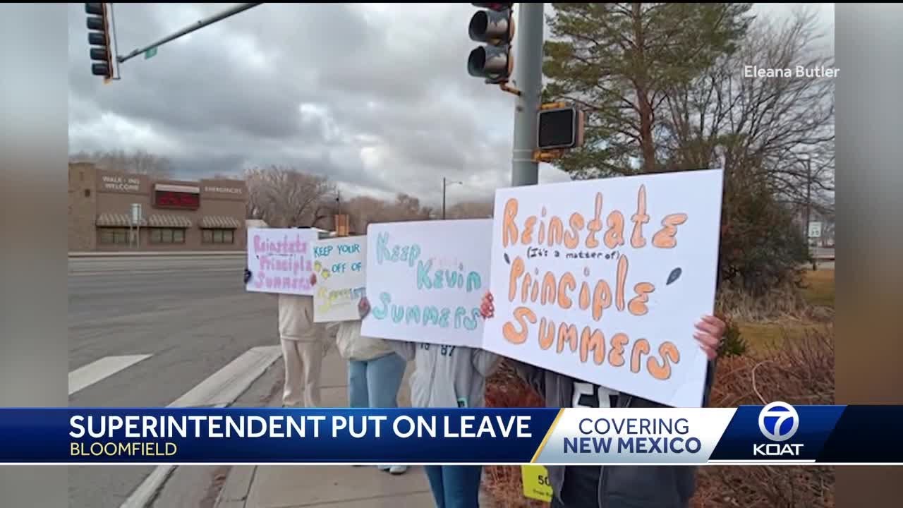 Bloomfield schools protest