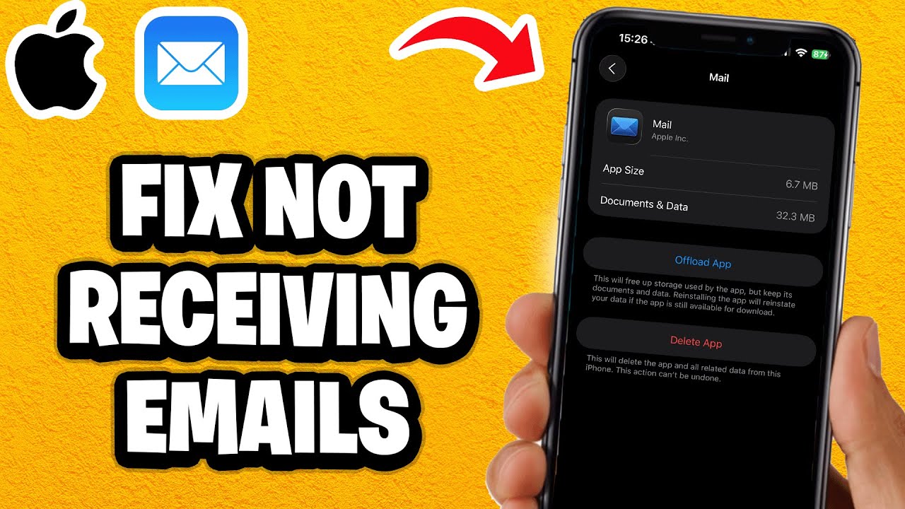 How To Fix iPhone Not Receiving Emails - Fastest Guide