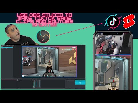 Use OBS Studio to make Tiktok Clips and YouTube Shorts! | Full tutorial!