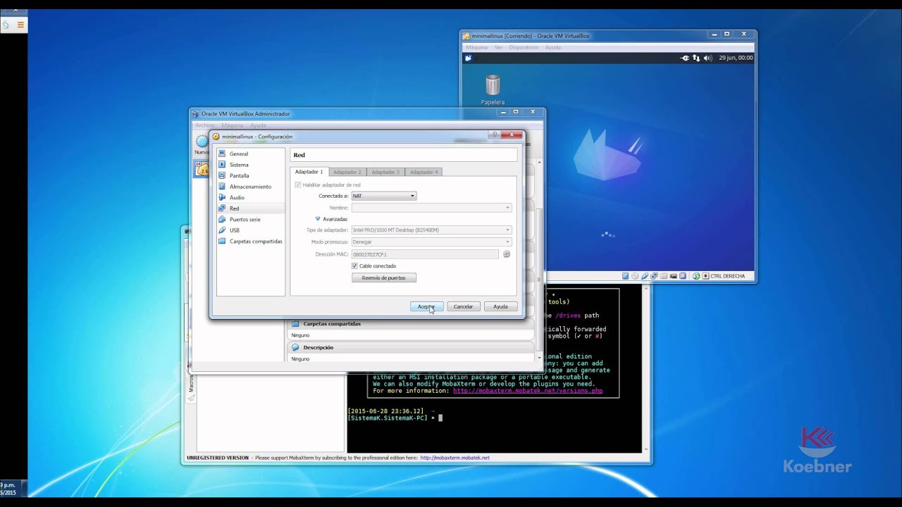 Instalacion de Openstack(Kilo DevStack) en VirtualBox